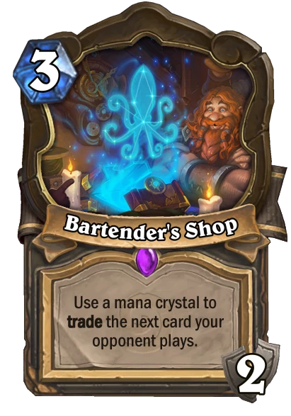 Bartender's Shop