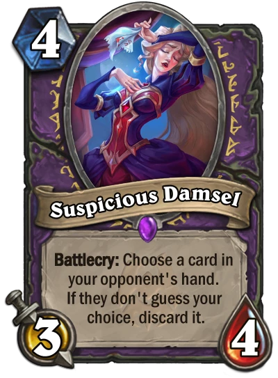 Suspicious Damsel