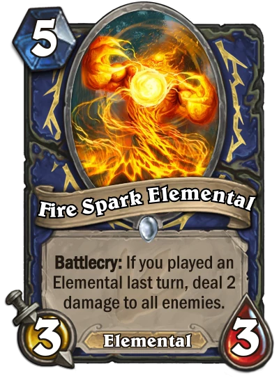 Fire Elemental Hearthstone